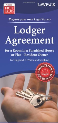 Lodger Agreement: For a Room in a Furnished House or Flat with Resident ...