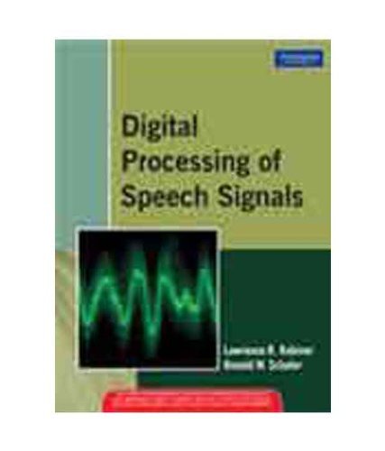 Digital Processing of Speech Signals by Rabiner | Goodreads