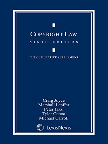 Copyright Law Document Supplement by Craig Joyce | Goodreads