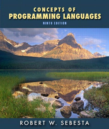 Concepts of Programming Languages by Robert W. Sebesta | Goodreads