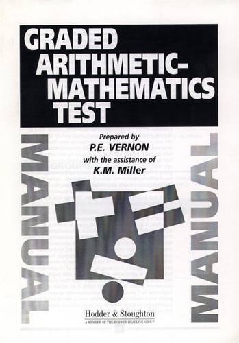 Graded Arithmetic-mathematics Test by Philip Vernon | Goodreads