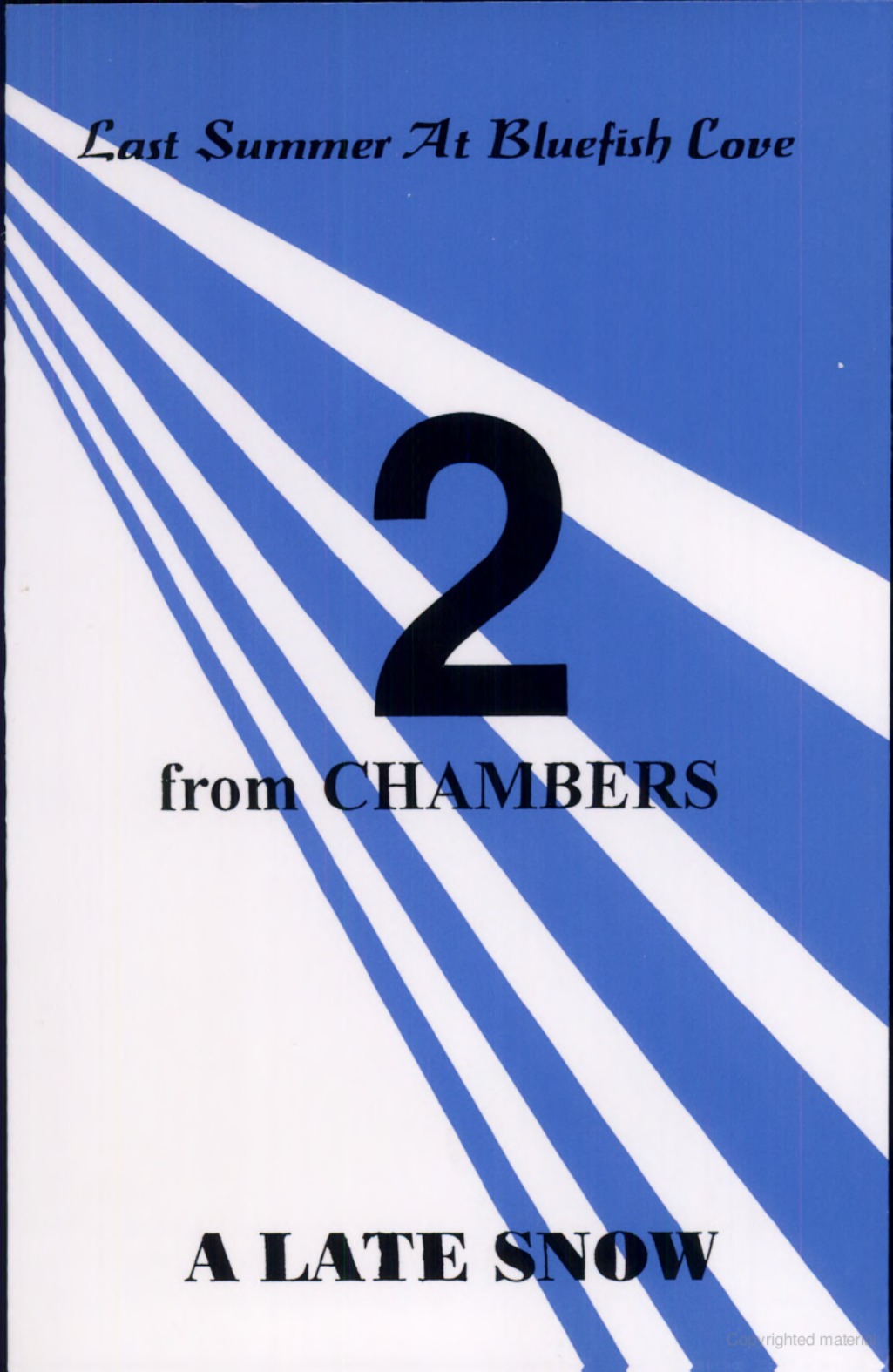 2 from Chambers by Jane Chambers | Goodreads