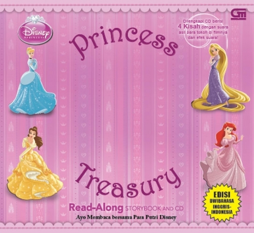 Disney Princess Treasury Read-Along Storybook and CD : Ayo Membaca ...