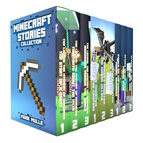 Minecraft Stories Collection: 3 Complete Trilogies in 1 Book by Mark ...