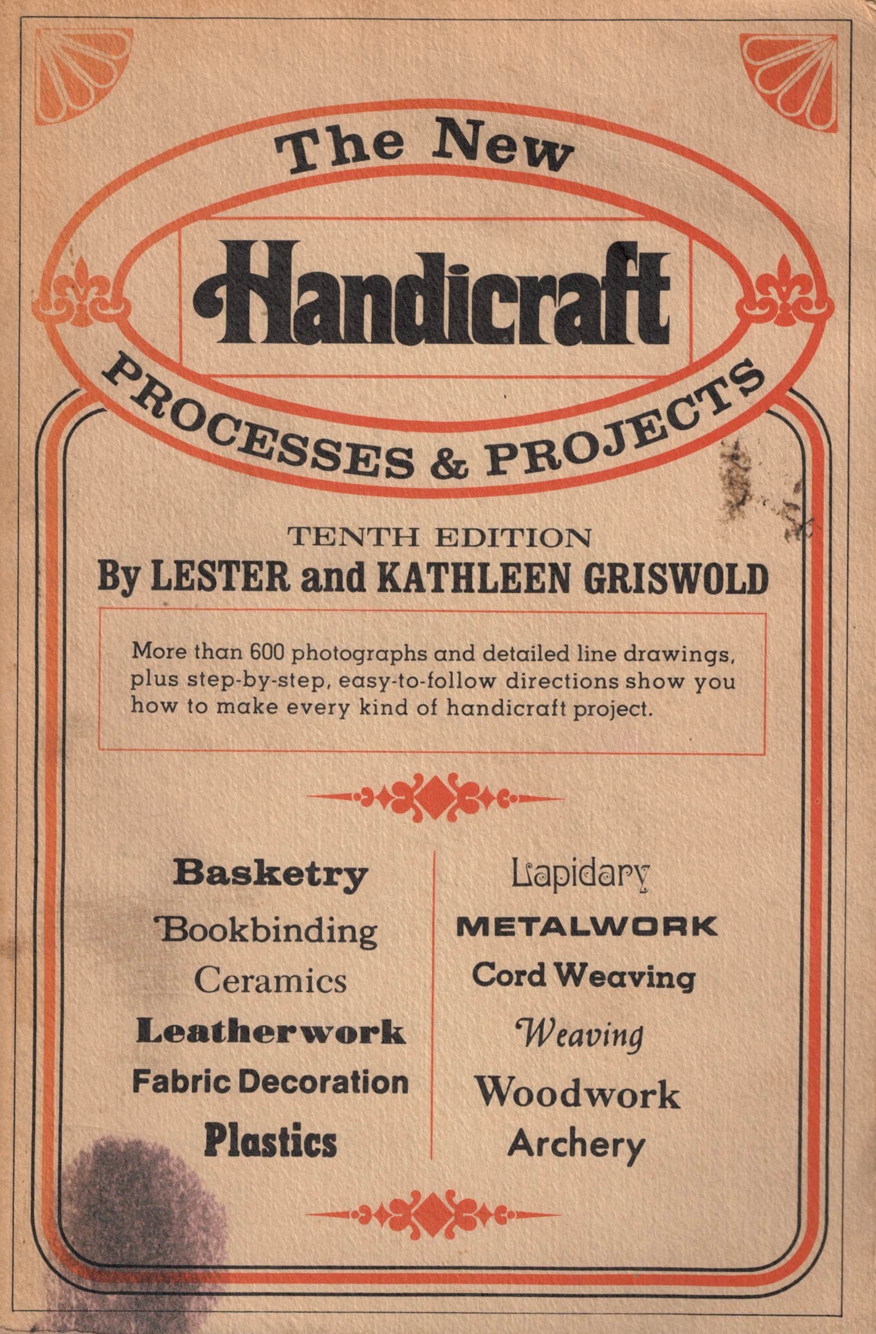 New Handicraft Processes and Projects by Lester Griswold | Goodreads