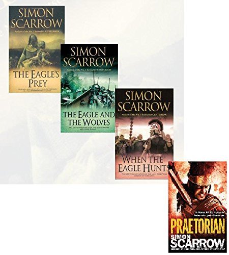 Simon Scarrow Eagle's Series 4 Book Collection Set Pack by Simon ...
