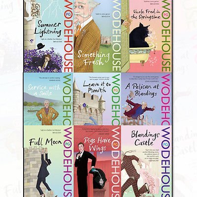 P.G. Wodehouse Collection Blandings Castle Series 9 Books Bundle by P.G ...