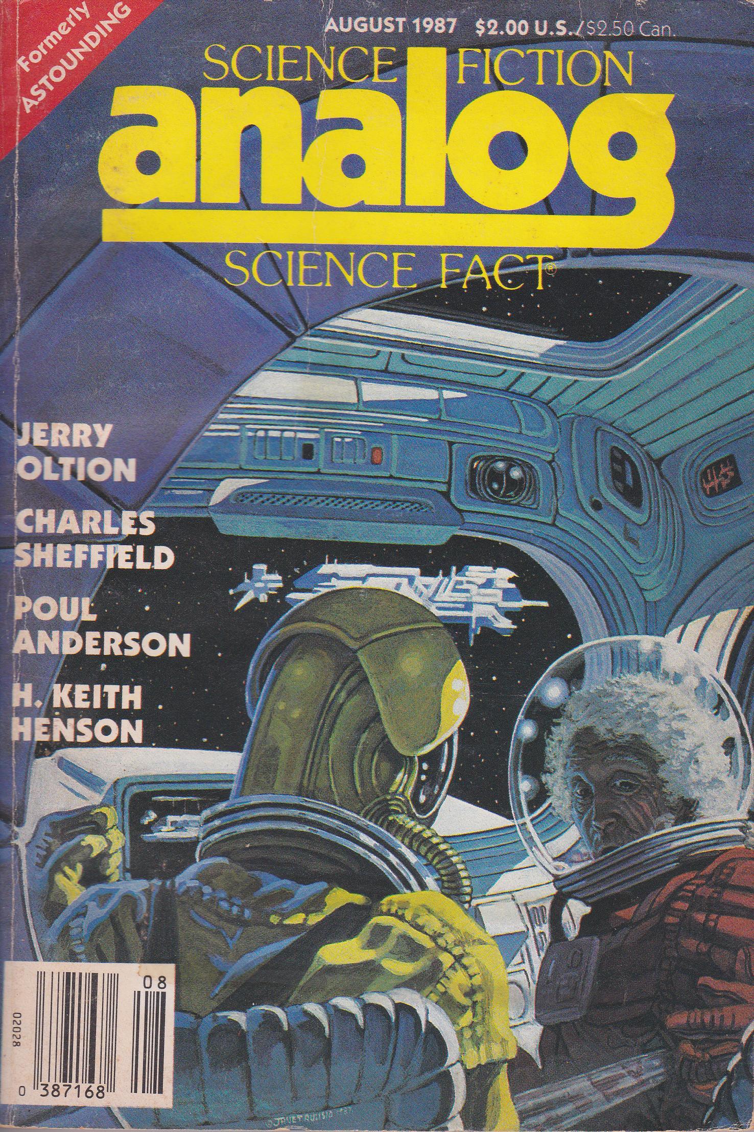 Analog Science Fiction/Science Fact, Vol. 107, No. 8, August 1987 by ...