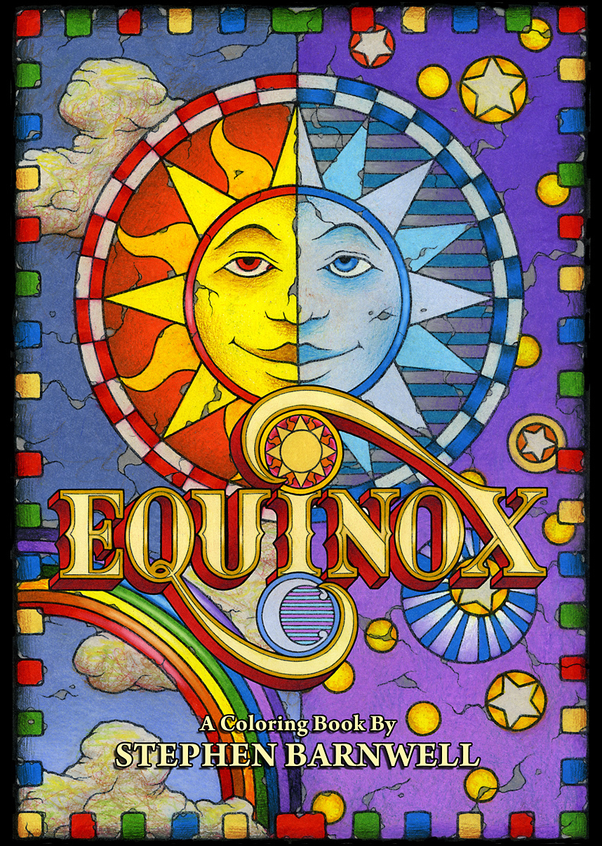EQUINOX, A Coloring Book by Stephen Barnwell | Goodreads