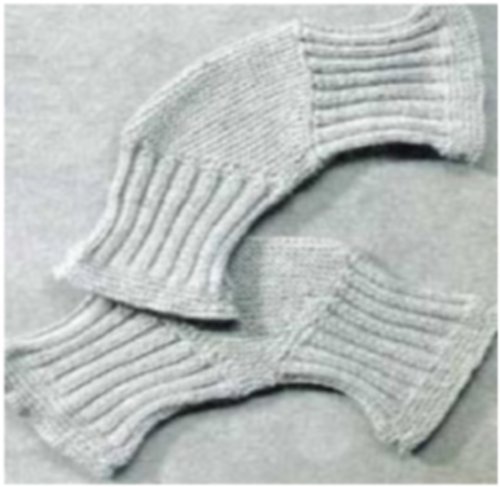 #1700 KNEE-CAP SOCKS VINTAGE KNITTING PATTERN by Princess of Patterns ...