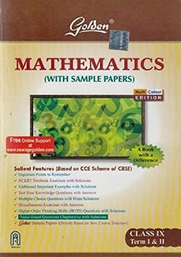 Golden Mathematics: (With Sample Papers) A Book With A Difference Class ...