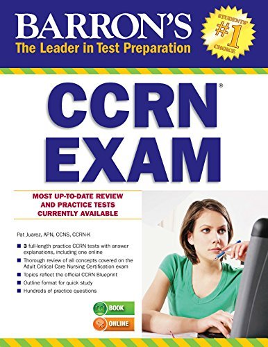 Barron's CCRN Exam (Barron's Test Prep) by Patricia Juarez | Goodreads