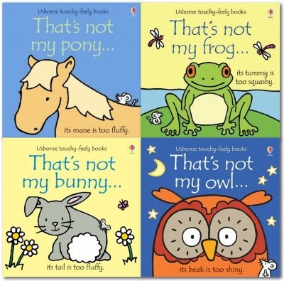 Usborne Thats Not My Pets Collection 4 Books Set (Touchy-Feely Board ...