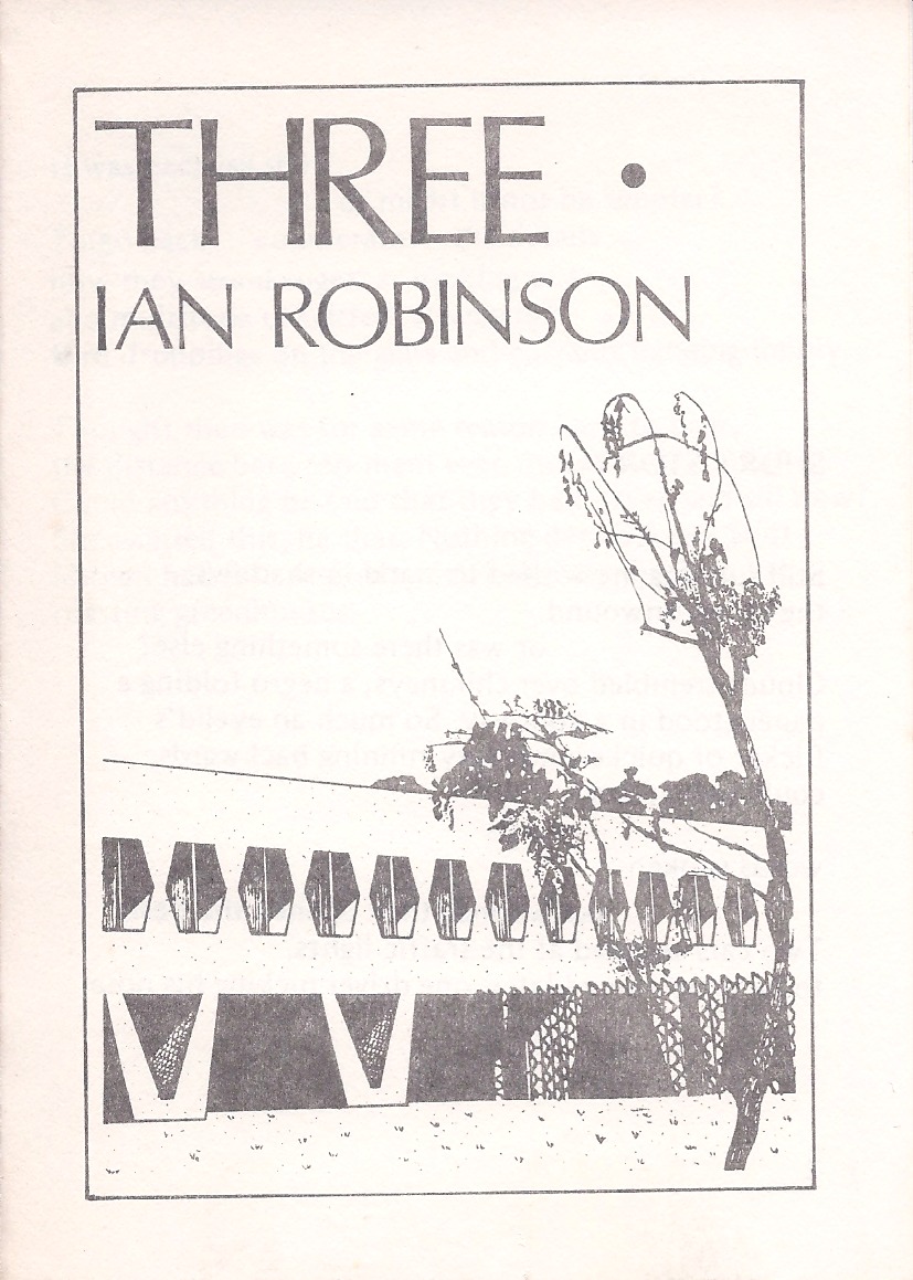 Three by Ian Robinson | Goodreads
