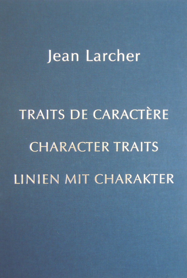 Traits de caractère - Character traits - Linien mit Charakter by Jean Larcher | Goodreads