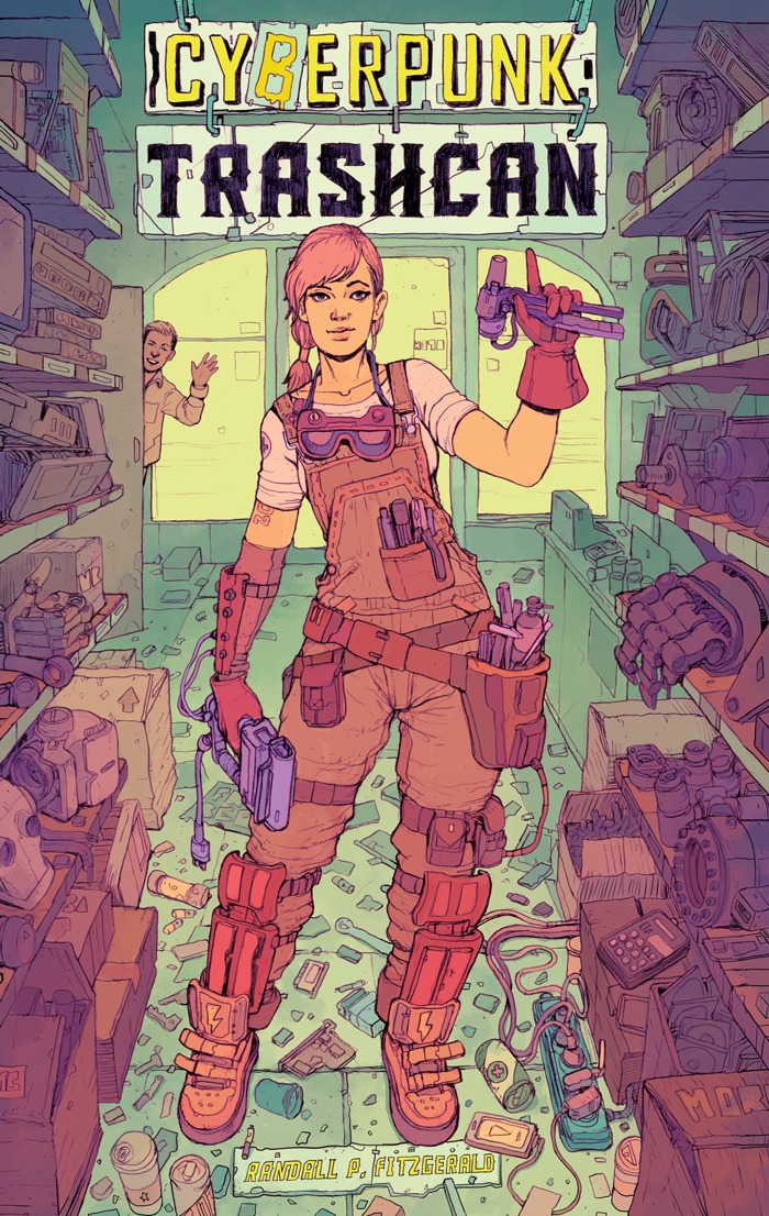Cyberpunk Trashcan by Randall P. Fitzgerald | Goodreads