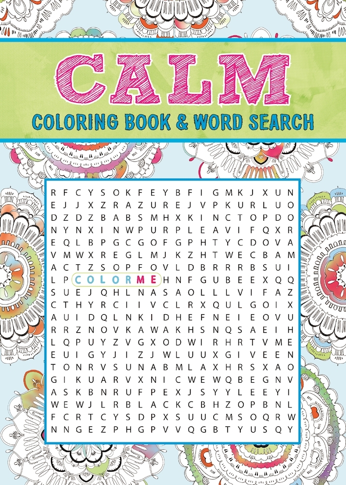 Calm Coloring Book & Word Search by Thunder Bay Press | Goodreads