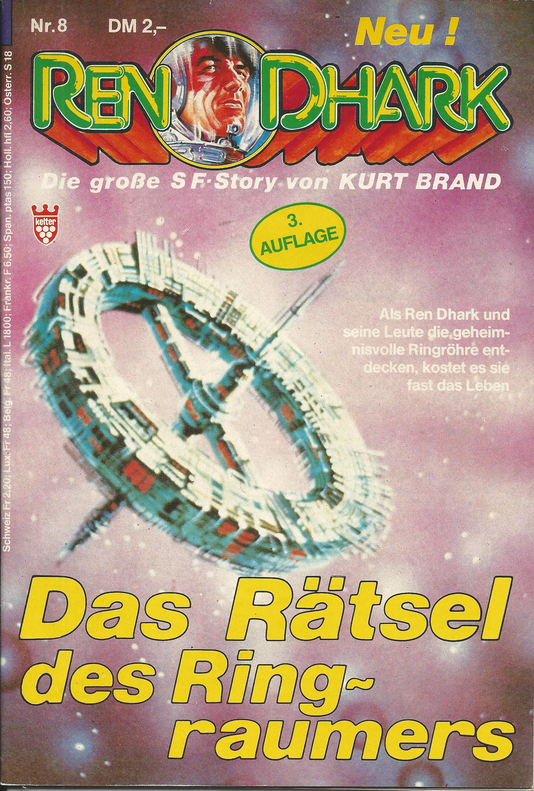 Ren Dhark #8: Das Rätsel des Ringraumers by Kurt Brand | Goodreads