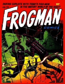 Frogman Comics #1: Golden Age 1952 War Comic by Hillman Periodicals Inc ...