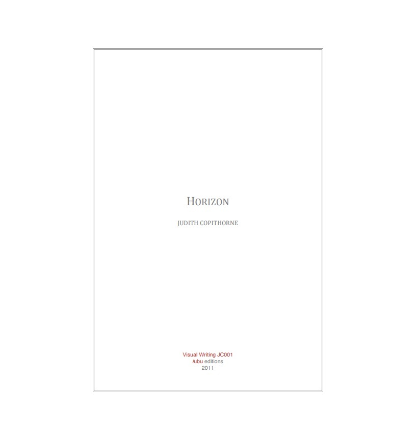 Horizon by Judith Copithorne | Goodreads