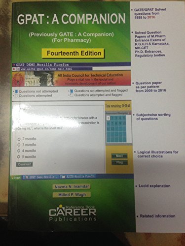 GPAT: A Companion by Inamdar | Goodreads