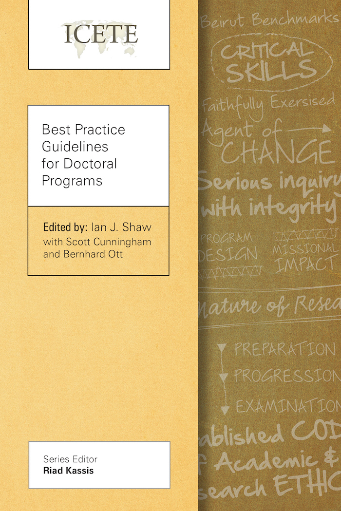 Best Practice Guidelines For Doctoral Programs Icete By Ian J Shaw