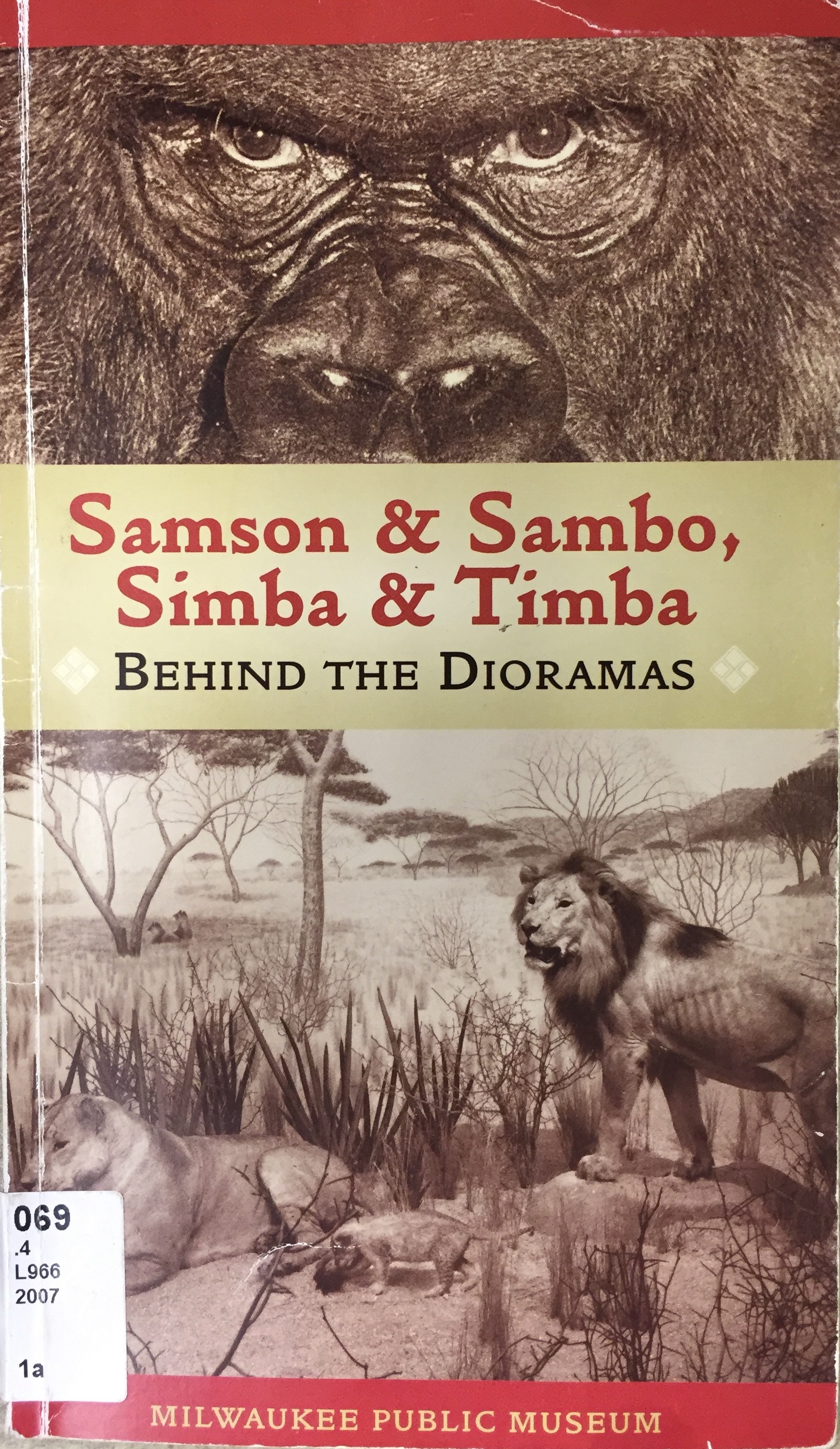 Samson & Sambo, Simba & Timba: behind the dioramas by Barbara Robertson ...