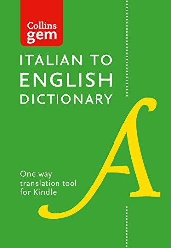 Italian to English (One Way) Gem Dictionary: Trusted support for ...