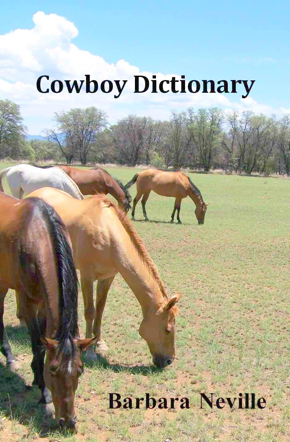 Cowboy Dictionary by Barbara Neville | Goodreads