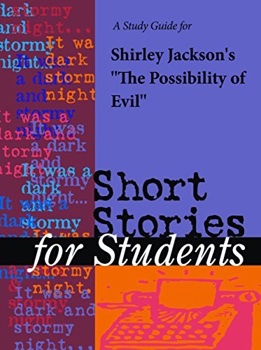 A Study Guide for Shirley Jackson's "Possibility of Evil" by Gale ...