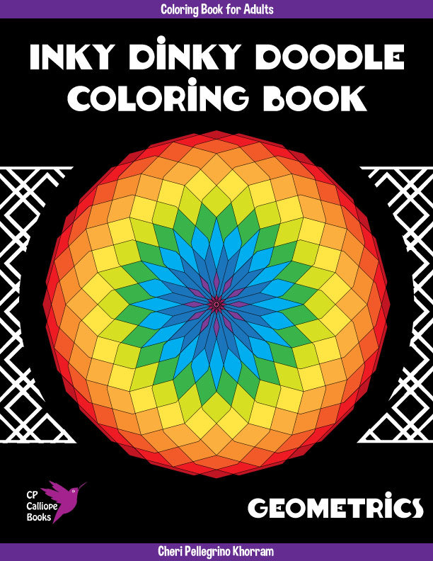 Inky Dinky Doodle Coloring Book - Geometrics - Coloring Book for Adults ...