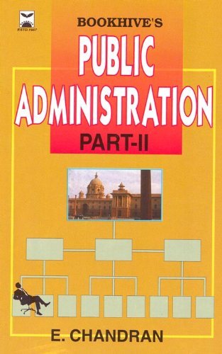Public Administration Part 2 by E Chandran | Goodreads