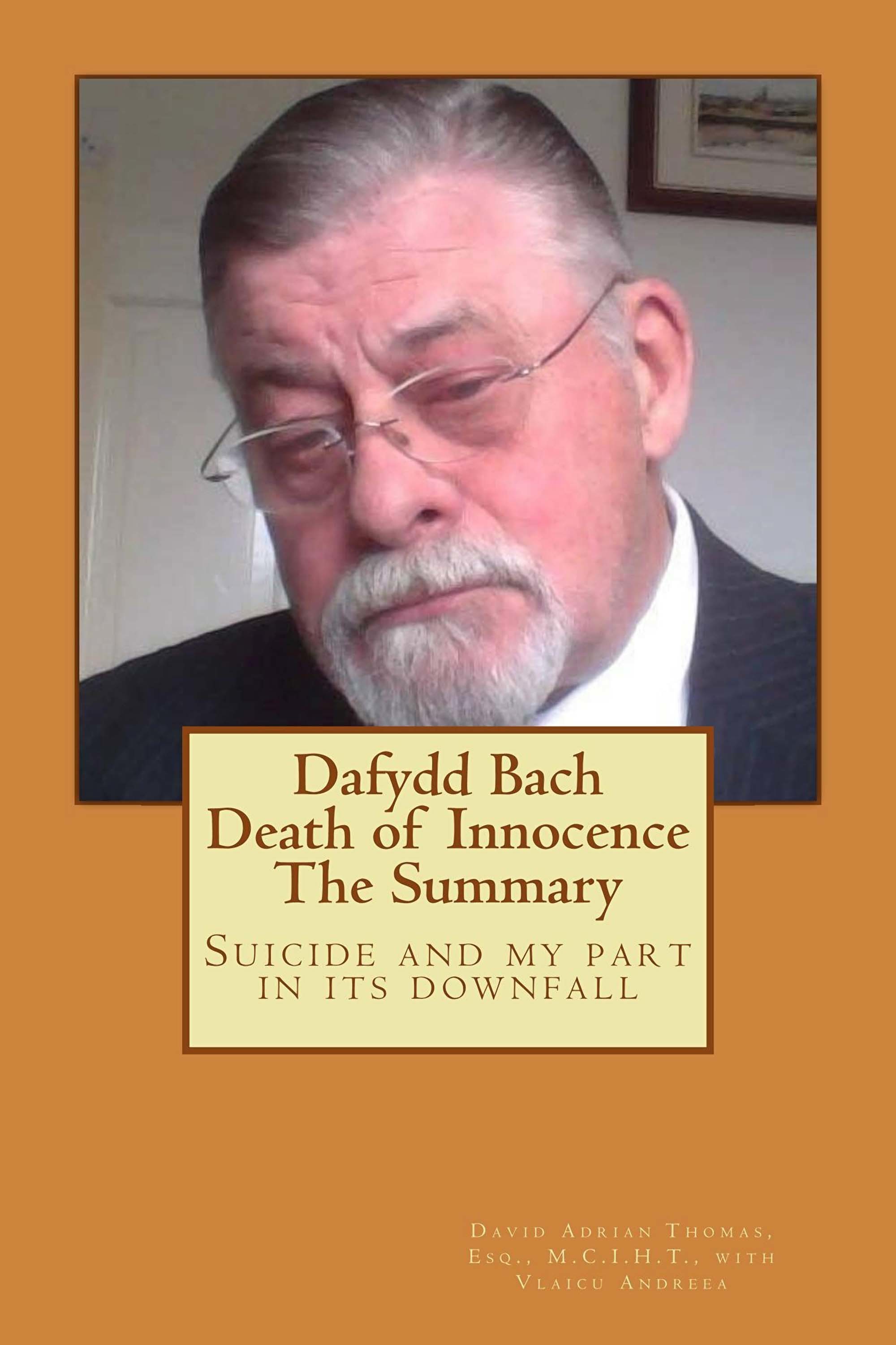Dafydd Bach: Death of Innocence: The Summary: Suicide and my part in ...