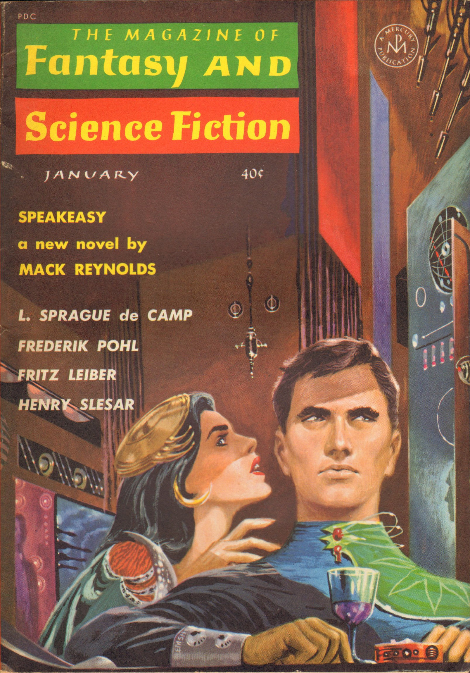 The Magazine of Fantasy and Science Fiction, January 1963 by Avram ...
