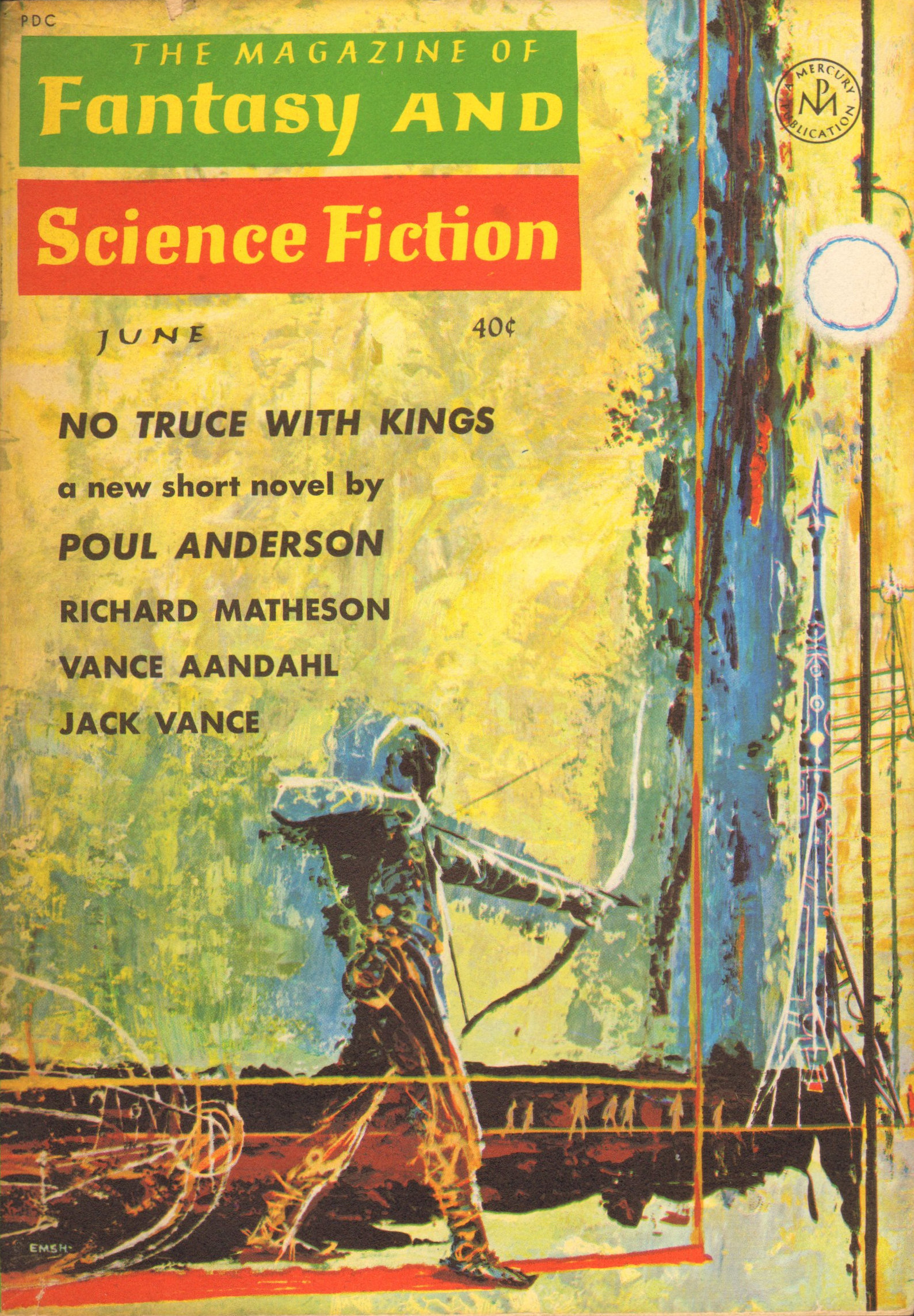 The Magazine of Fantasy and Science Fiction, June 1963 by Avram ...