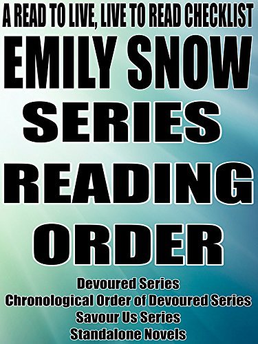 Emily Snow: Series Reading Order: A Read to Live, Live to Read ...