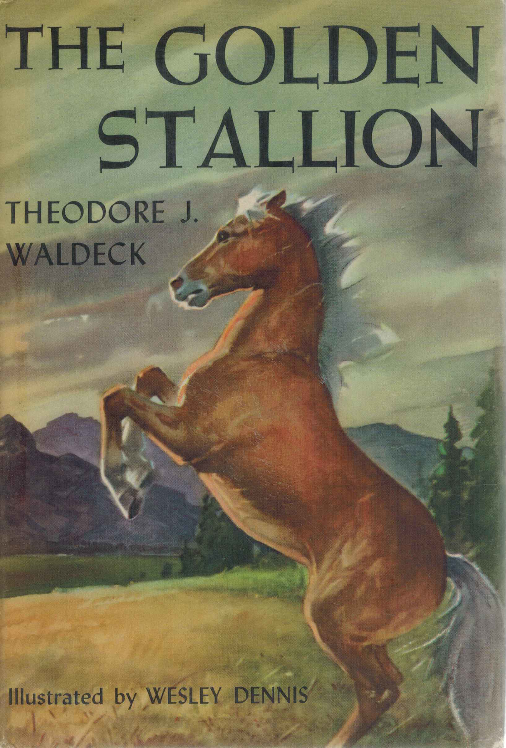 The Golden Stallion by Theodore Waldeck | Goodreads