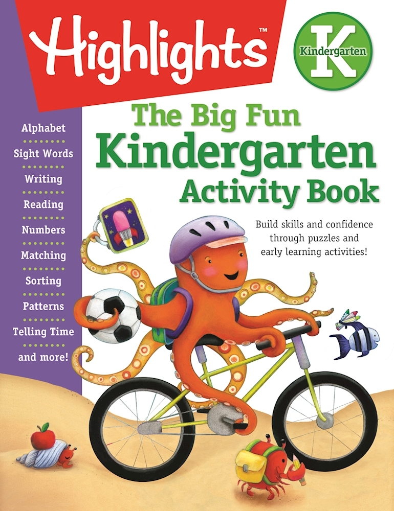 Kindergarten Big Fun Workbook: Kindergarten Workbook With Learning ...
