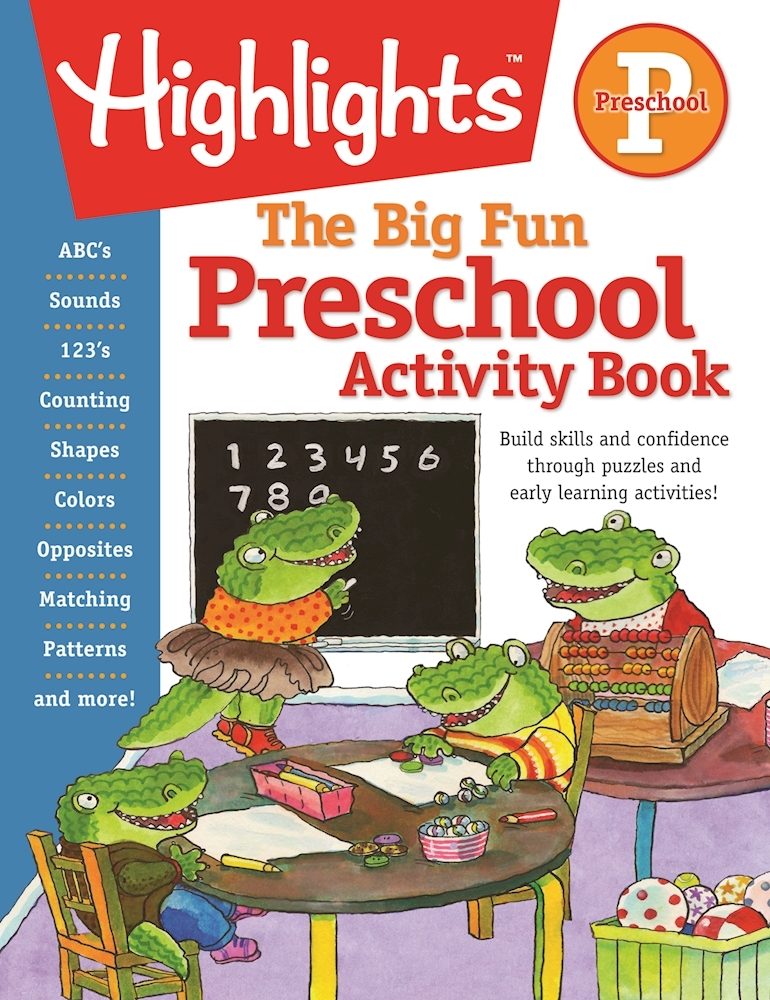 Preschool Big Fun Workbook: 256-Page Preschool Activity Book Full of ...