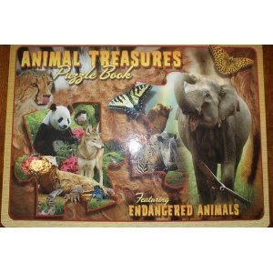 Animal Treasures Puzzle Book: Featuring Endangered Animals by Innovage ...