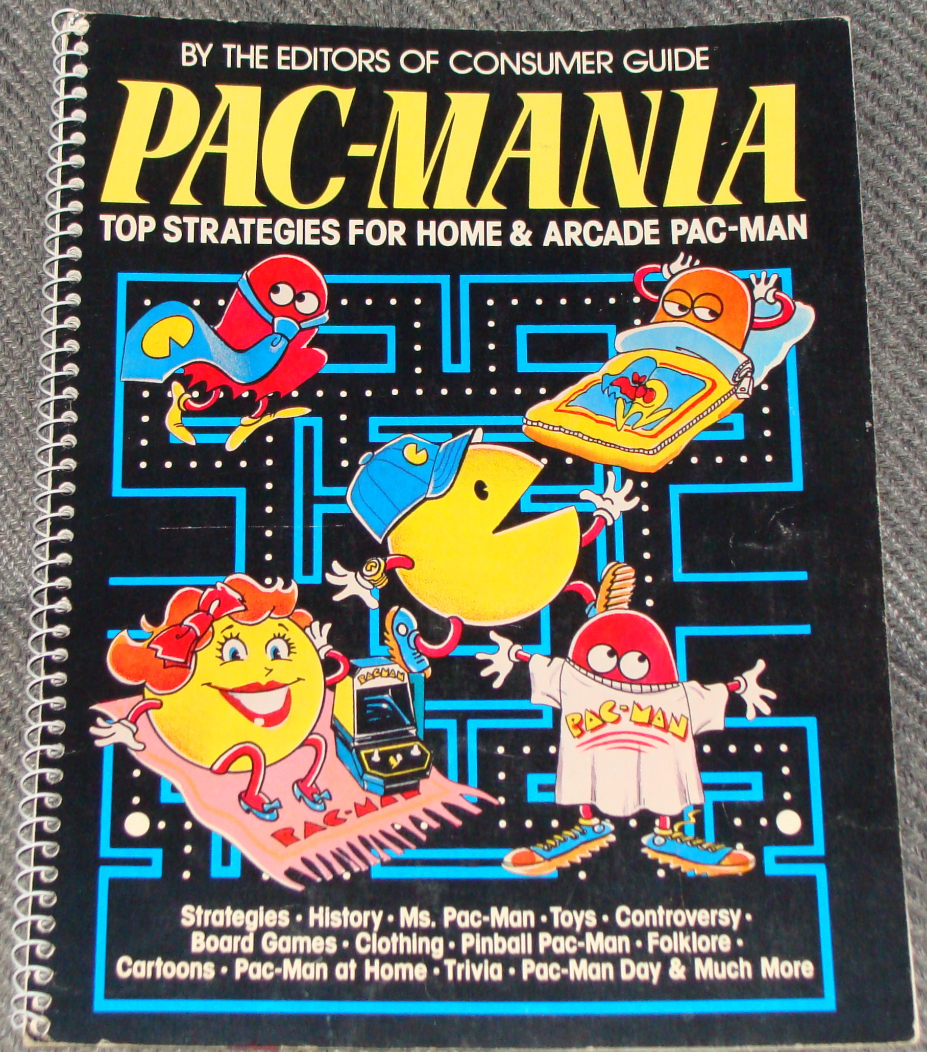Pac-Mania: Top Strategies For Home & Arcade Pac-Man by Consumer Guide ...