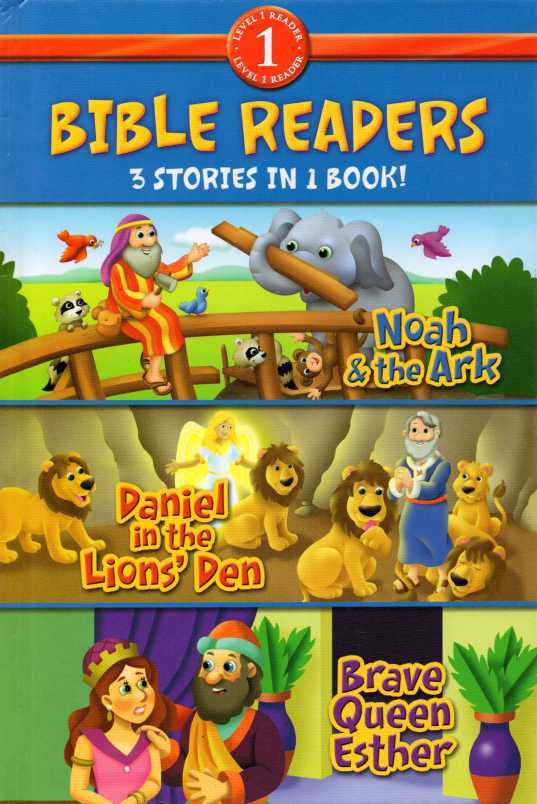Bible Readers: 3 Stories in 1 Book! Level 1 Reader by The Clever ...