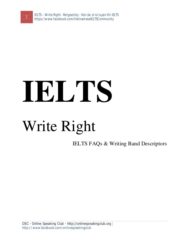Ielts write right by OSC | Goodreads
