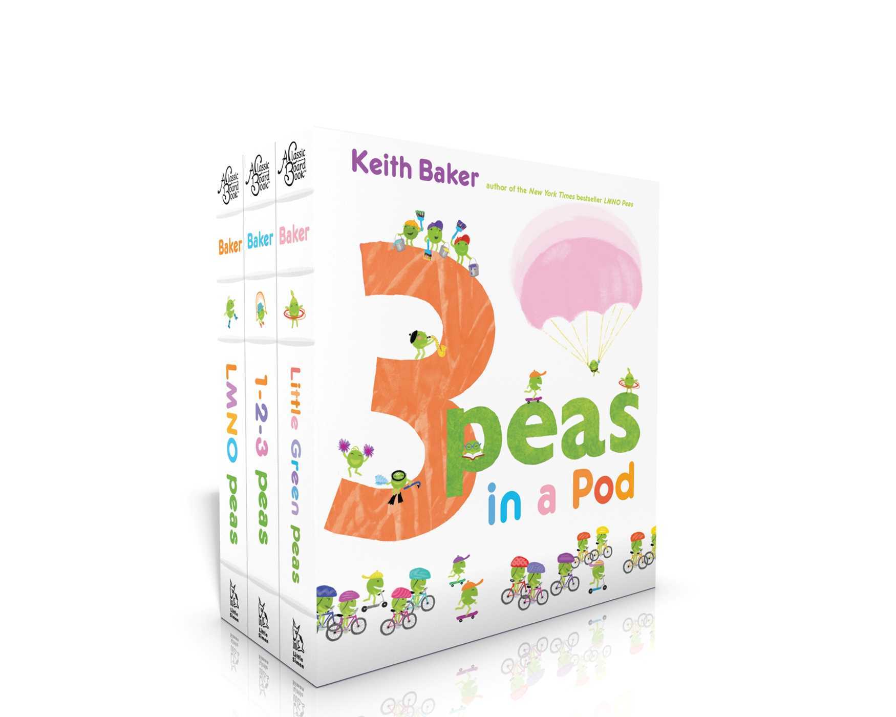 3 Peas in a Pod (Boxed Set): LMNO Peas; 1-2-3 Peas; Little Green Peas ...