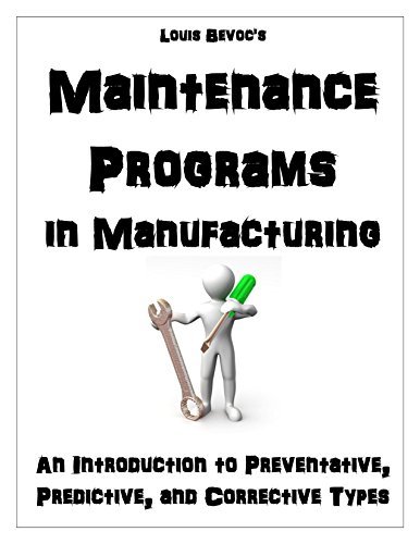 Maintenance Programs in Manufacturing: An Introduction to Preventative ...