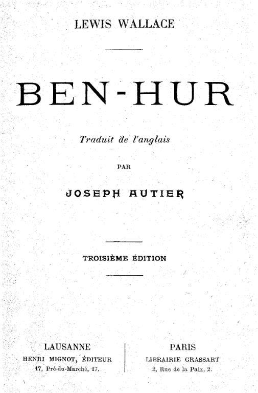 Ben-Hur by Lew Wallace | Goodreads