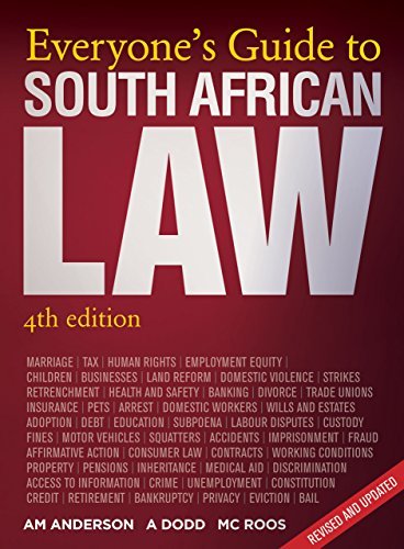Everyone's Guide to South African Law by Adriaan Anderson | Goodreads