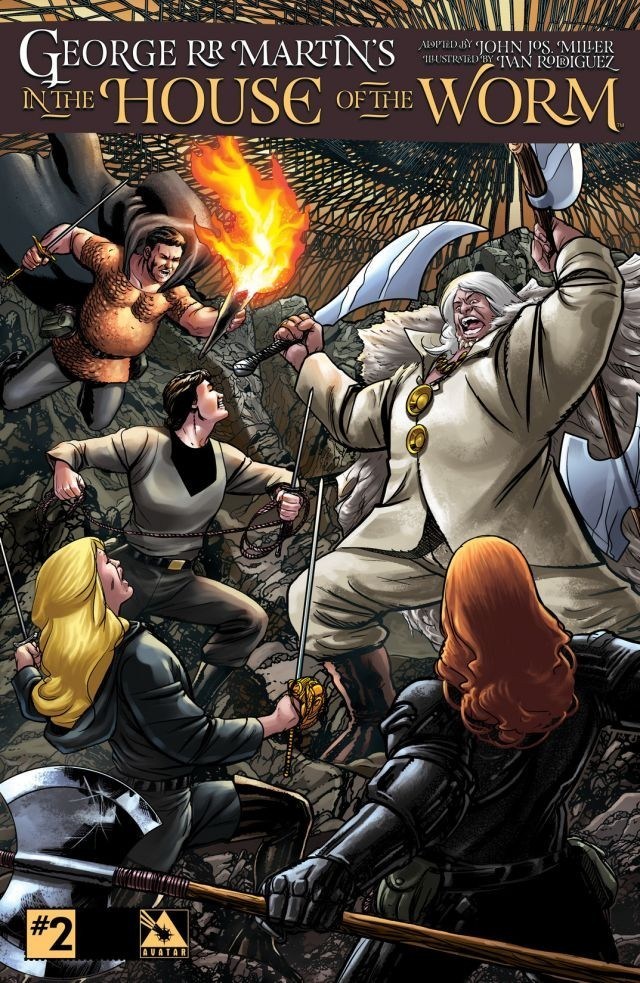 George RR Martin’s #2- In the House of the Worm - Comic #2 by John Jos ...