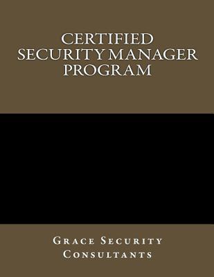 Certified Security Manager Training Program by Grace Security ...