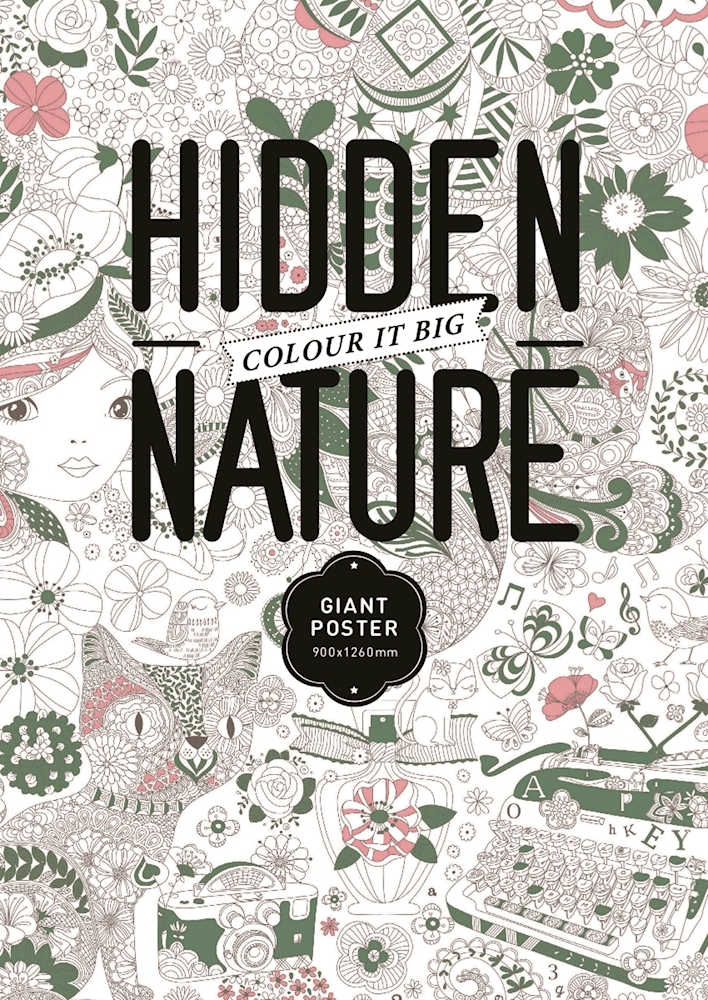 The Hidden Nature Coloring Poster by Toc de Groc | Goodreads